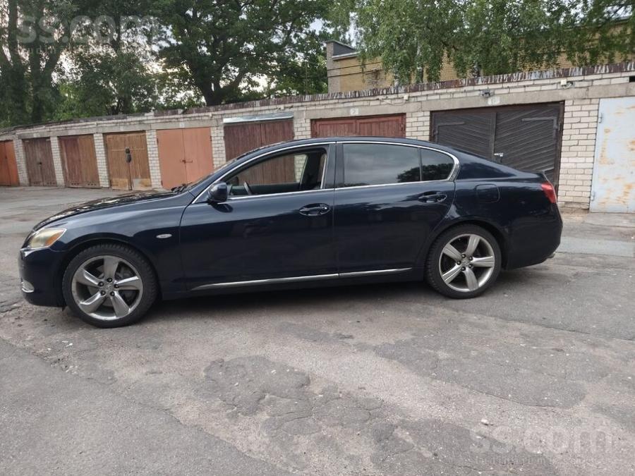 Blue Lexus GS 2009 in Riga, with an engine capacity of 3.00 L and mileage of 208 thousand km for 1850 €, photo 5 on AUTOMOTO.COM.LV