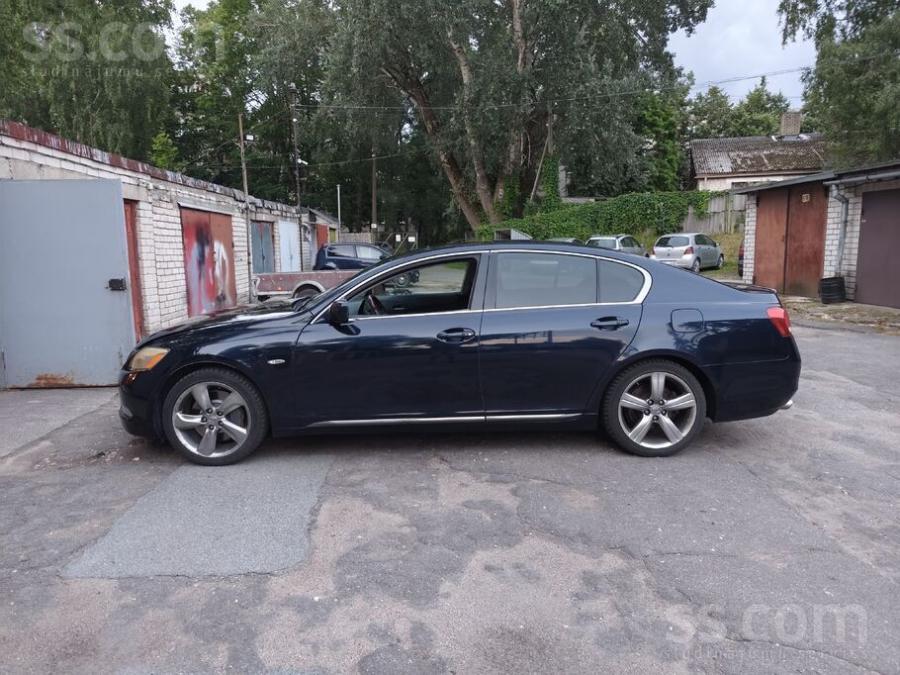 Blue Lexus GS 2009 in Riga, with an engine capacity of 3.00 L and mileage of 208 thousand km for 1850 €, photo 7 on AUTOMOTO.COM.LV