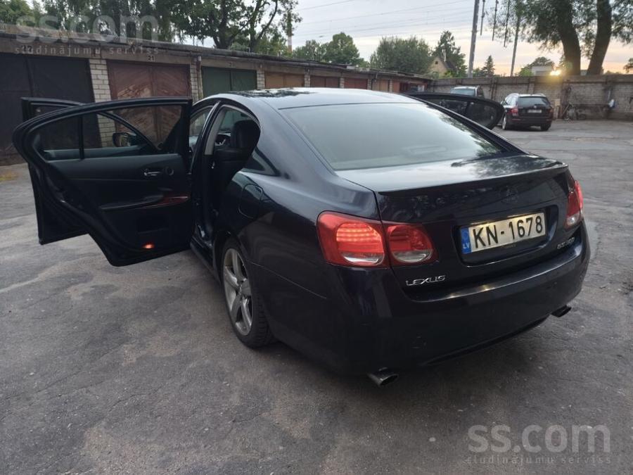Blue Lexus GS 2009 in Riga, with an engine capacity of 3.00 L and mileage of 208 thousand km for 1850 €, photo 9 on AUTOMOTO.COM.LV