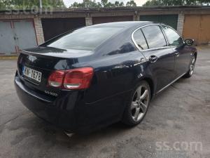 Blue Lexus GS 2009 in Riga, with an engine capacity of 3.00 L and mileage of 208 thousand km for 1850 €, photo 10 on AUTOMOTO.COM.LV