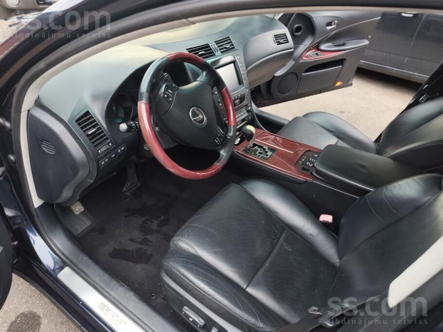 Blue Lexus GS 2009 in Riga, with an engine capacity of 3.00 L and mileage of 208 thousand km for 1850 €, photo 23 on AUTOMOTO.COM.LV