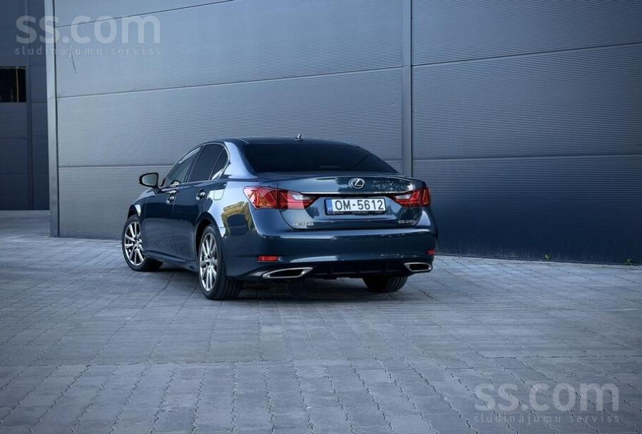 Blue Lexus GS 2014 in Riga, with an engine capacity of 2.50 L and mileage of 92 thousand km for 16500 €, photo 4 on AUTOMOTO.COM.LV