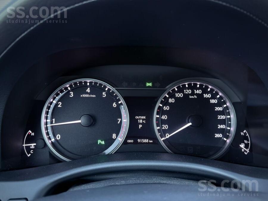 Blue Lexus GS 2014 in Riga, with an engine capacity of 2.50 L and mileage of 92 thousand km for 16500 €, photo 8 on AUTOMOTO.COM.LV