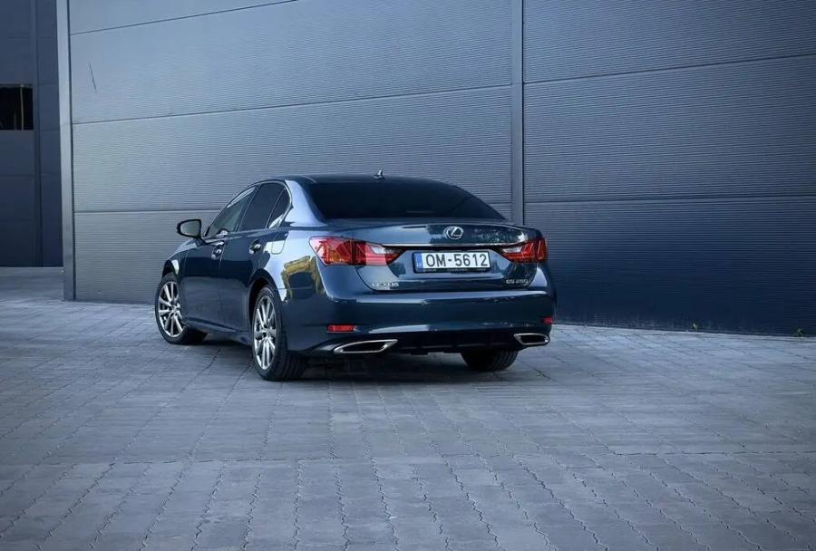 Blue Lexus GS 2014 in Riga, with an engine capacity of 2.50 L and mileage of 92 thousand km for 16500 €, photo 4 on AUTOMOTO.COM.LV