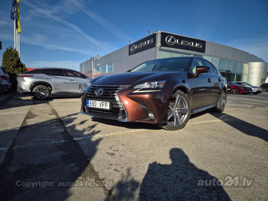 Brown Lexus GS 2018 in Tallinn, with an engine capacity of 2.50 L and mileage of 94 thousand km for 28500 €, photo 1 on AUTOMOTO.COM.LV
