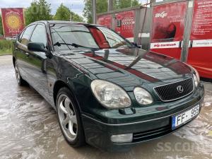 Zaļš Lexus GS 1999 Ogre, ar dzinēja tilpumu 3.00 L un nobraukumu 400 tūkst. km par 5500 €, foto  vietnē AUTOMOTO.COM.LV