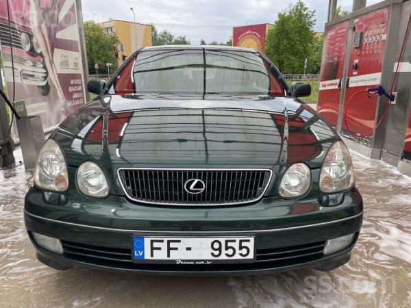 Zaļš Lexus GS 1999 Ogre, ar dzinēja tilpumu 3.00 L un nobraukumu 400 tūkst. km par 5500 €, foto 3 vietnē AUTOMOTO.COM.LV