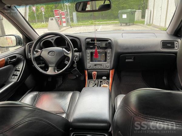 Zaļš Lexus GS 1999 Ogre, ar dzinēja tilpumu 3.00 L un nobraukumu 400 tūkst. km par 5500 €, foto 10 vietnē AUTOMOTO.COM.LV