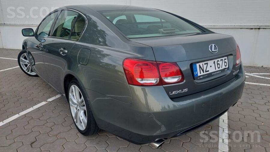Zaļš Lexus GS 2005 Rīga, ar dzinēja tilpumu 3.00 L un nobraukumu 235 tūkst. km par 4600 €, foto 7 vietnē AUTOMOTO.COM.LV