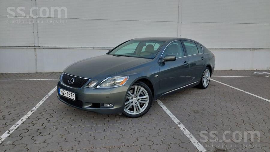 Zaļš Lexus GS 2005 Rīga, ar dzinēja tilpumu 3.00 L un nobraukumu 235 tūkst. km par 4600 €, foto 19 vietnē AUTOMOTO.COM.LV
