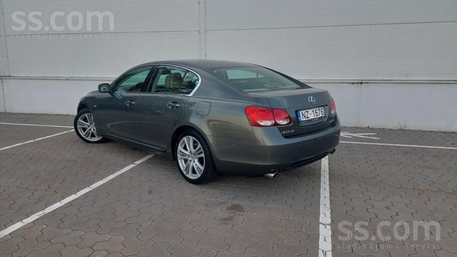 Zaļš Lexus GS 2005 Rīga, ar dzinēja tilpumu 3.00 L un nobraukumu 235 tūkst. km par 4600 €, foto 23 vietnē AUTOMOTO.COM.LV
