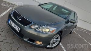 Zaļš Lexus GS 2005 Rīga, ar dzinēja tilpumu 3.00 L un nobraukumu 235 tūkst. km par 4600 €, foto 30 vietnē AUTOMOTO.COM.LV