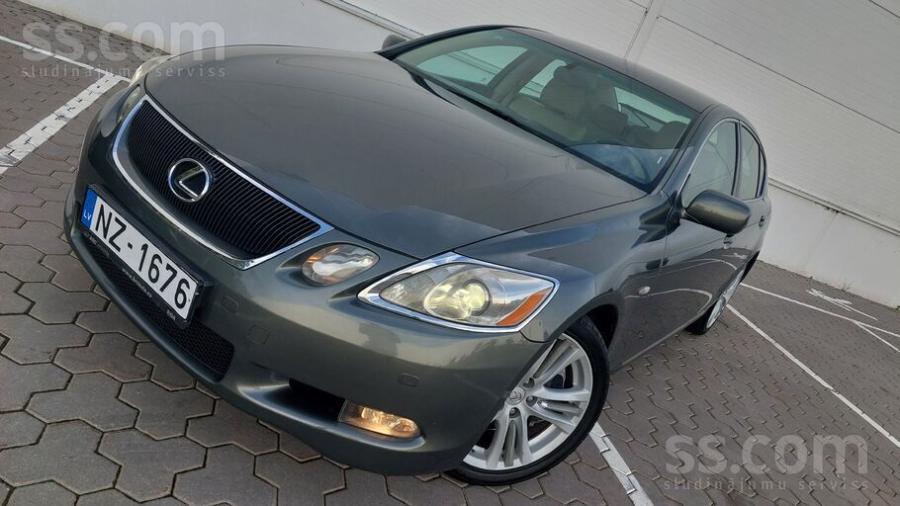 Zaļš Lexus GS 2005 Rīga, ar dzinēja tilpumu 3.00 L un nobraukumu 235 tūkst. km par 4600 €, foto 30 vietnē AUTOMOTO.COM.LV