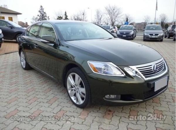 Green Lexus GS 2010 in Tallinn, with an engine capacity of 3.50 L and mileage of 258 thousand km for 12900 €, photo 1 on AUTOMOTO.COM.LV