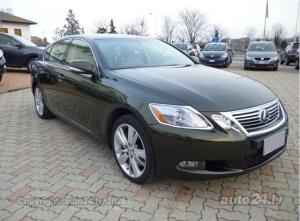 Green Lexus GS 2010 in Tallinn, with an engine capacity of 3.50 L and mileage of 258 thousand km for 12900 €, photo 1 on AUTOMOTO.COM.LV