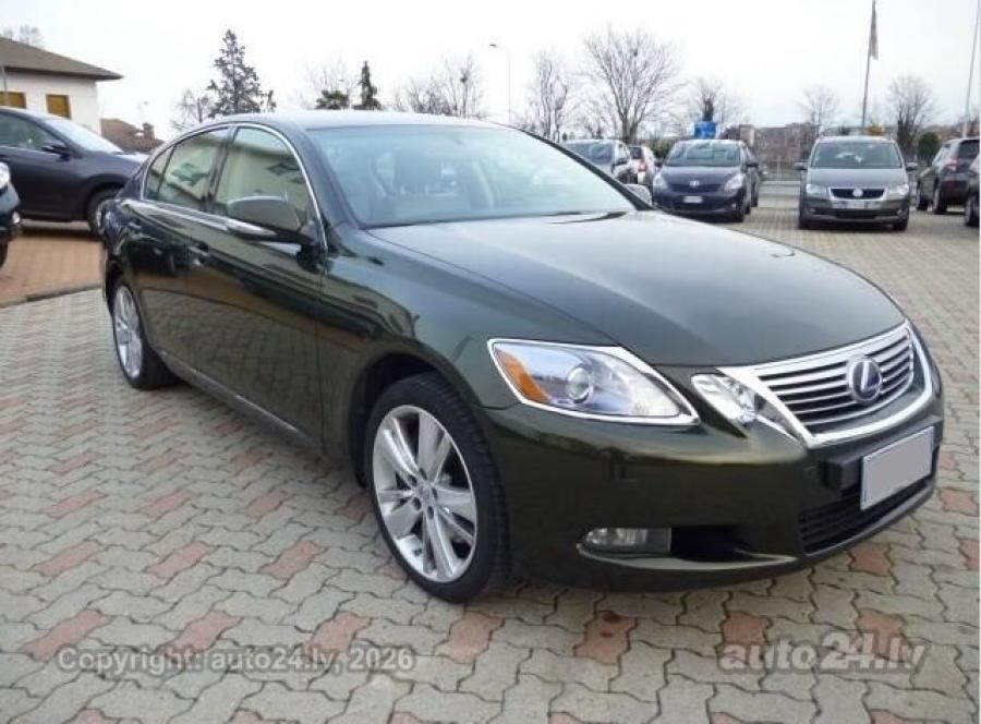 Green Lexus GS 2010 in Tallinn, with an engine capacity of 3.50 L and mileage of 258 thousand km for 12900 €, photo 1 on AUTOMOTO.COM.LV