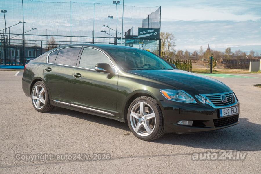 Zaļš Lexus GS 2011 Tartu, ar dzinēja tilpumu 3.50 L un nobraukumu 277 tūkst. km par 6500 €, foto 1 vietnē AUTOMOTO.COM.LV