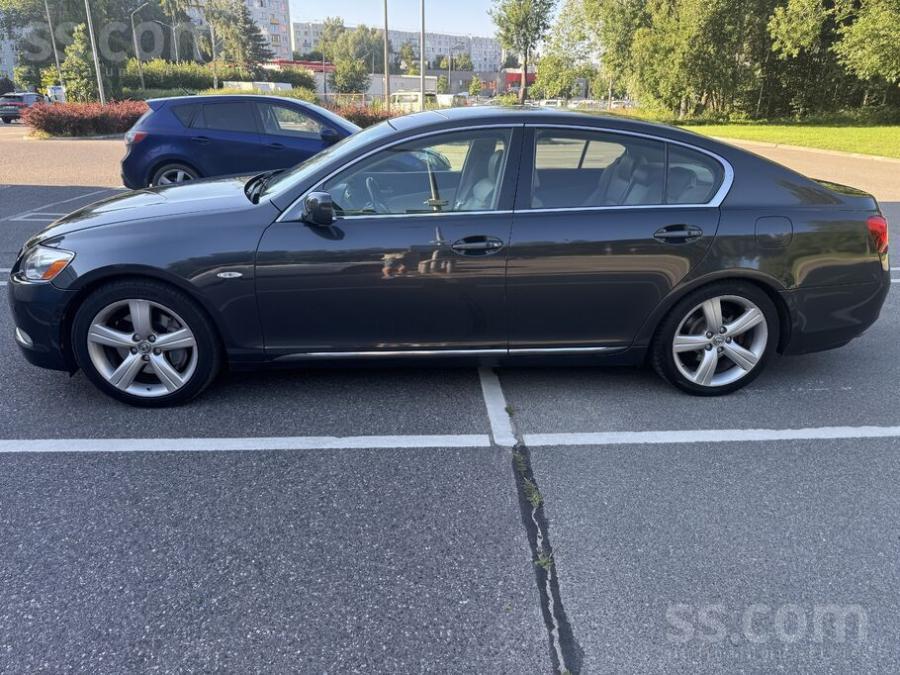 Pelēks Lexus GS 2006 Jūrmala, ar dzinēja tilpumu 3.00 L un nobraukumu 320 tūkst. km par 2850 €, foto 3 vietnē AUTOMOTO.COM.LV
