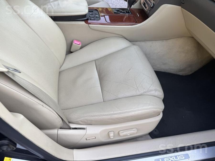 Pelēks Lexus GS 2006 Jūrmala, ar dzinēja tilpumu 3.00 L un nobraukumu 320 tūkst. km par 2850 €, foto 14 vietnē AUTOMOTO.COM.LV