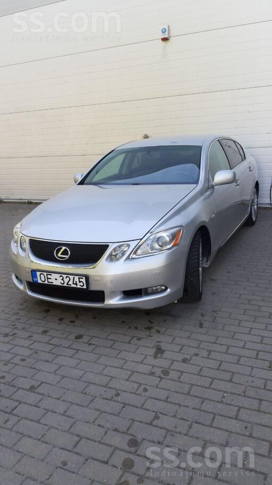 Pelēks Lexus GS 2006 Rīga, ar dzinēja tilpumu 3.00 L un nobraukumu 230 tūkst. km par 4000 €, foto 3 vietnē AUTOMOTO.COM.LV