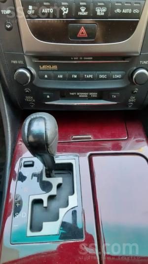 Pelēks Lexus GS 2006 Rīga, ar dzinēja tilpumu 3.00 L un nobraukumu 230 tūkst. km par 4000 €, foto 6 vietnē AUTOMOTO.COM.LV