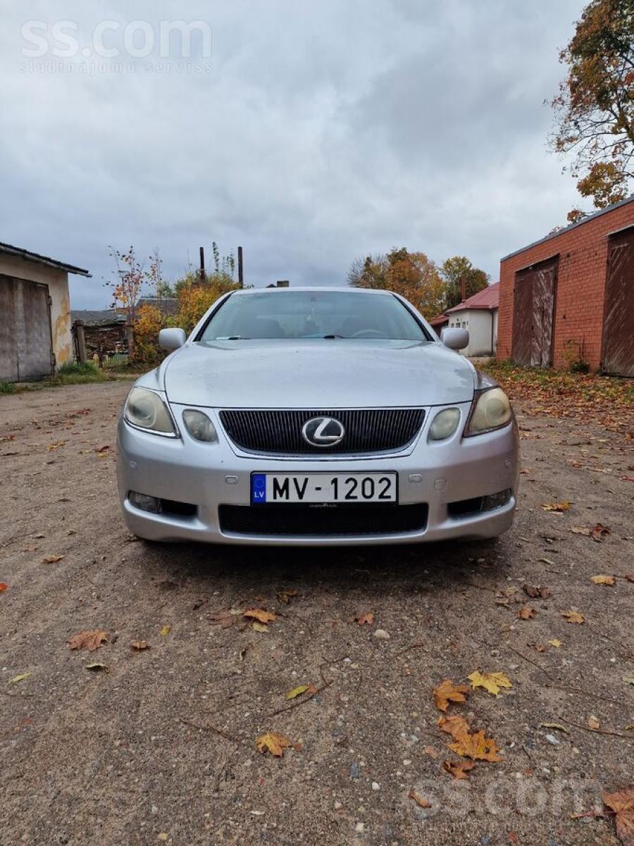 Grey Lexus GS 2007 in Riga, with an engine capacity of 3.50 L and mileage of 186 thousand km for 4490 €, photo 3 on AUTOMOTO.COM.LV