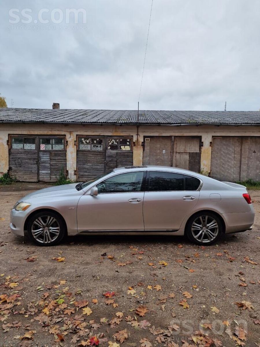 Grey Lexus GS 2007 in Riga, with an engine capacity of 3.50 L and mileage of 186 thousand km for 4490 €, photo 6 on AUTOMOTO.COM.LV