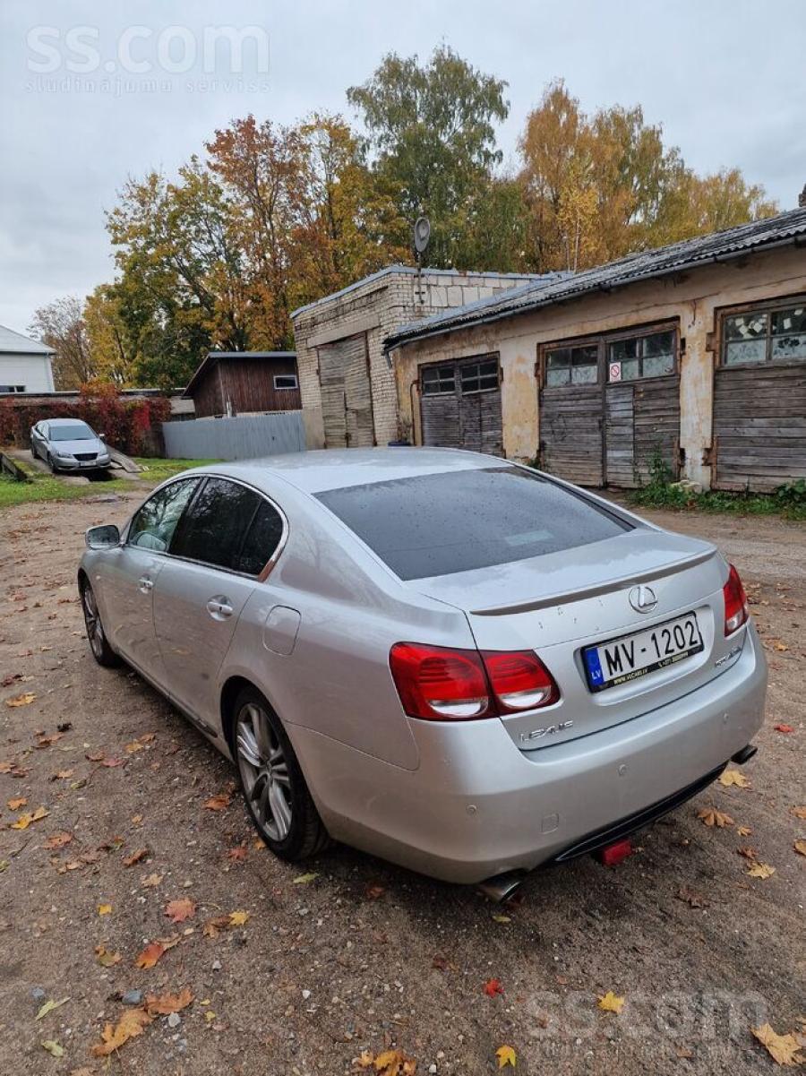 Grey Lexus GS 2007 in Riga, with an engine capacity of 3.50 L and mileage of 186 thousand km for 4490 €, photo 8 on AUTOMOTO.COM.LV