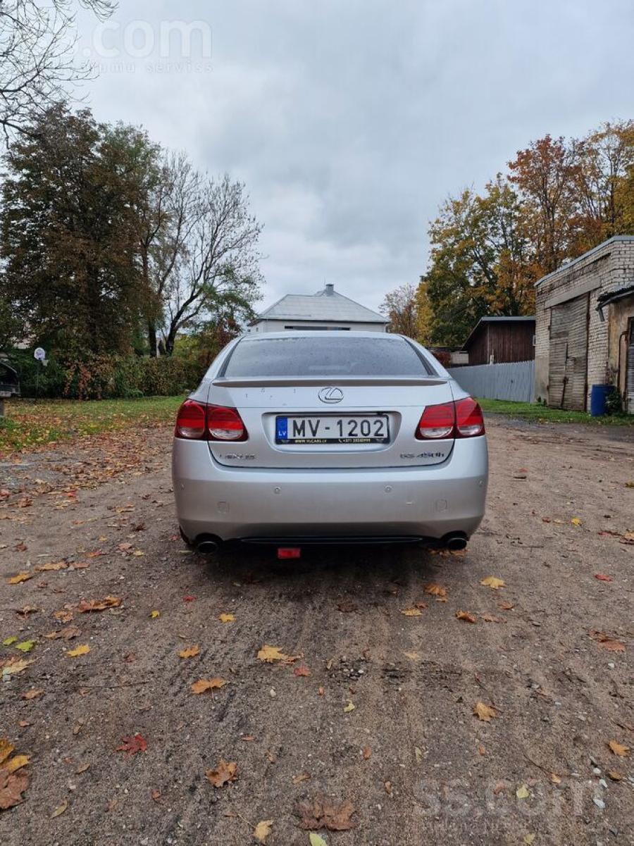 Grey Lexus GS 2007 in Riga, with an engine capacity of 3.50 L and mileage of 186 thousand km for 4490 €, photo 9 on AUTOMOTO.COM.LV