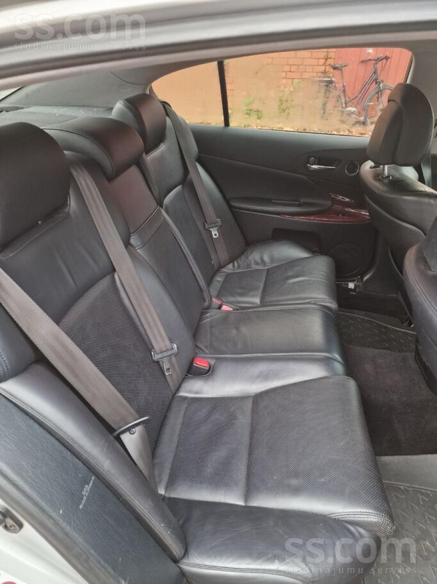 Grey Lexus GS 2007 in Riga, with an engine capacity of 3.50 L and mileage of 186 thousand km for 4490 €, photo 16 on AUTOMOTO.COM.LV