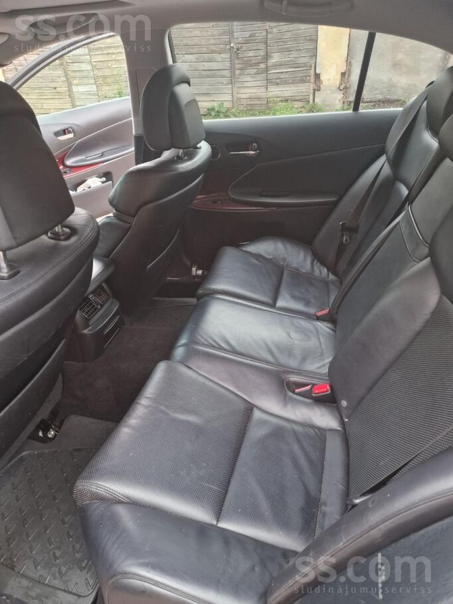 Grey Lexus GS 2007 in Riga, with an engine capacity of 3.50 L and mileage of 186 thousand km for 4490 €, photo 17 on AUTOMOTO.COM.LV