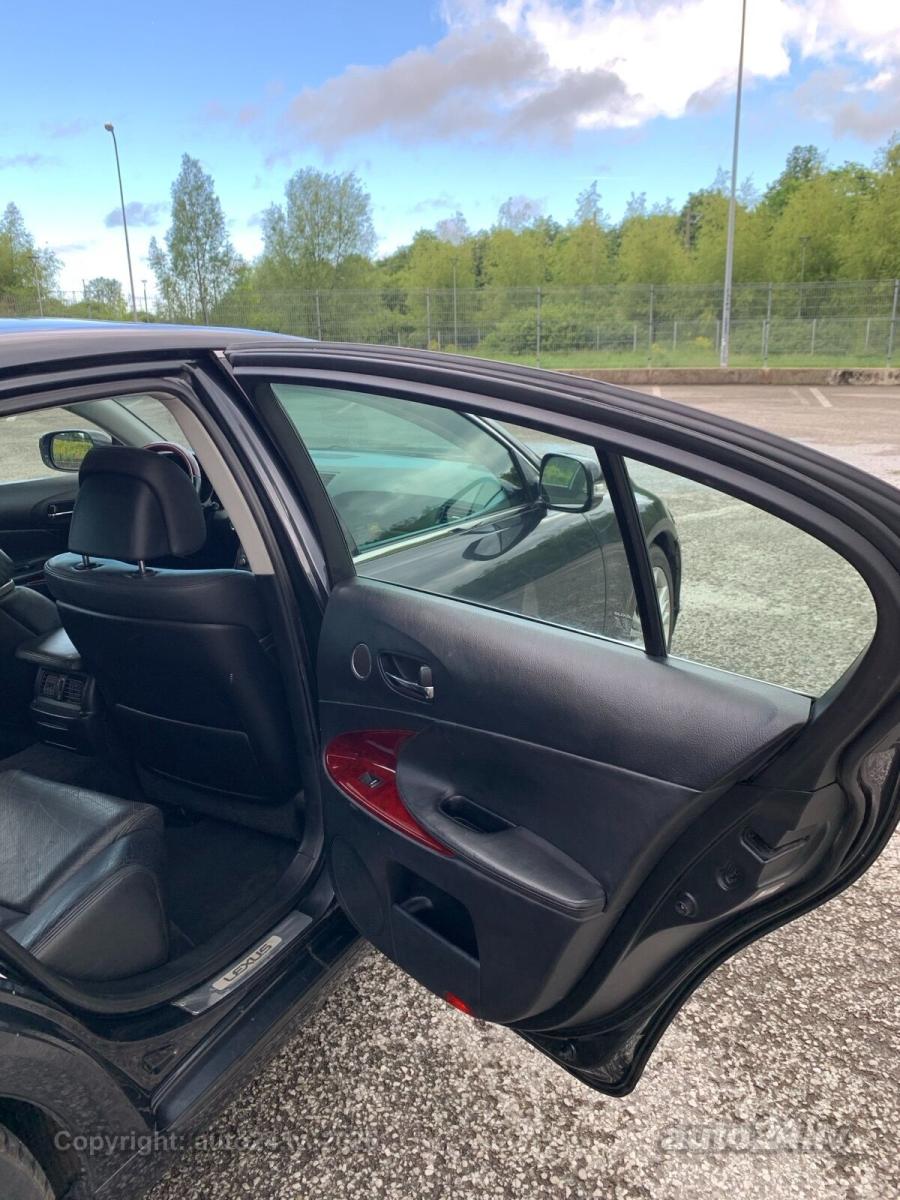 Pelēks Lexus GS 2008 Tallina, ar dzinēja tilpumu 3.50 L un nobraukumu 240 tūkst. km par 6900 €, foto 7 vietnē AUTOMOTO.COM.LV
