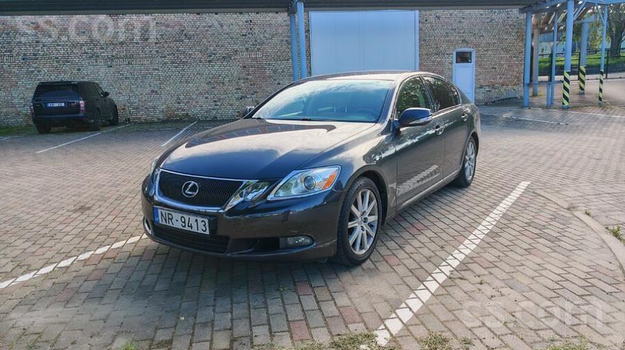Grey Lexus GS 2009 in Riga, with an engine capacity of 3.00 L and mileage of 201 thousand km for 4650 €, photo 1 on AUTOMOTO.COM.LV