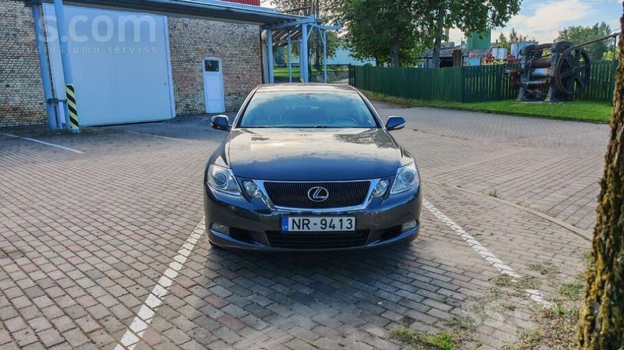 Grey Lexus GS 2009 in Riga, with an engine capacity of 3.00 L and mileage of 201 thousand km for 4650 €, photo 3 on AUTOMOTO.COM.LV