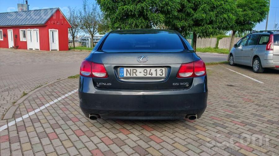 Grey Lexus GS 2009 in Riga, with an engine capacity of 3.00 L and mileage of 201 thousand km for 4650 €, photo 7 on AUTOMOTO.COM.LV