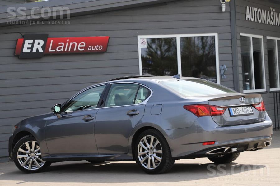 Pelēks Lexus GS 2015 Tukums, ar dzinēja tilpumu 3.50 L un nobraukumu 104 tūkst. km par 14900 €, foto 7 vietnē AUTOMOTO.COM.LV