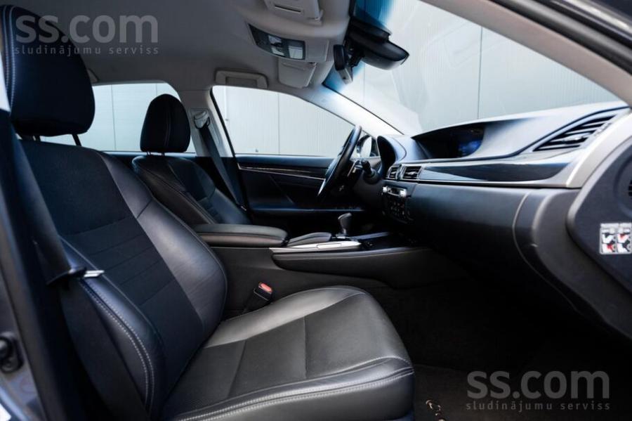 Grey Lexus GS 2016 in Riga, with an engine capacity of 2.50 L and mileage of 218 thousand km for 18900 €, photo 12 on AUTOMOTO.COM.LV