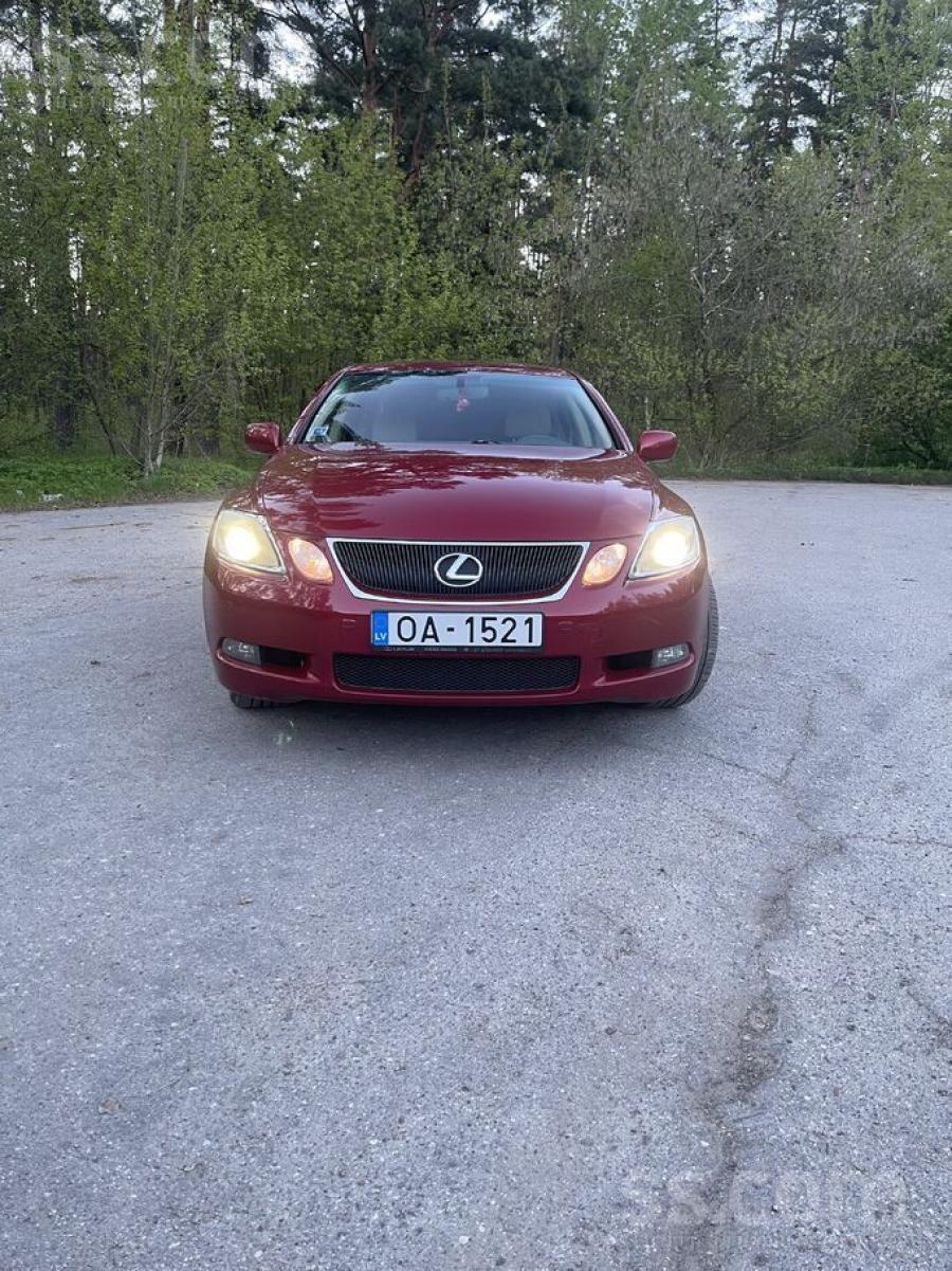 Красный Лексус ГС 2005 в Рига, объемом двигателя 3.00 л и пробегом 236 тыс. км за 3490 €, фото 5 на AUTOMOTO.COM.LV