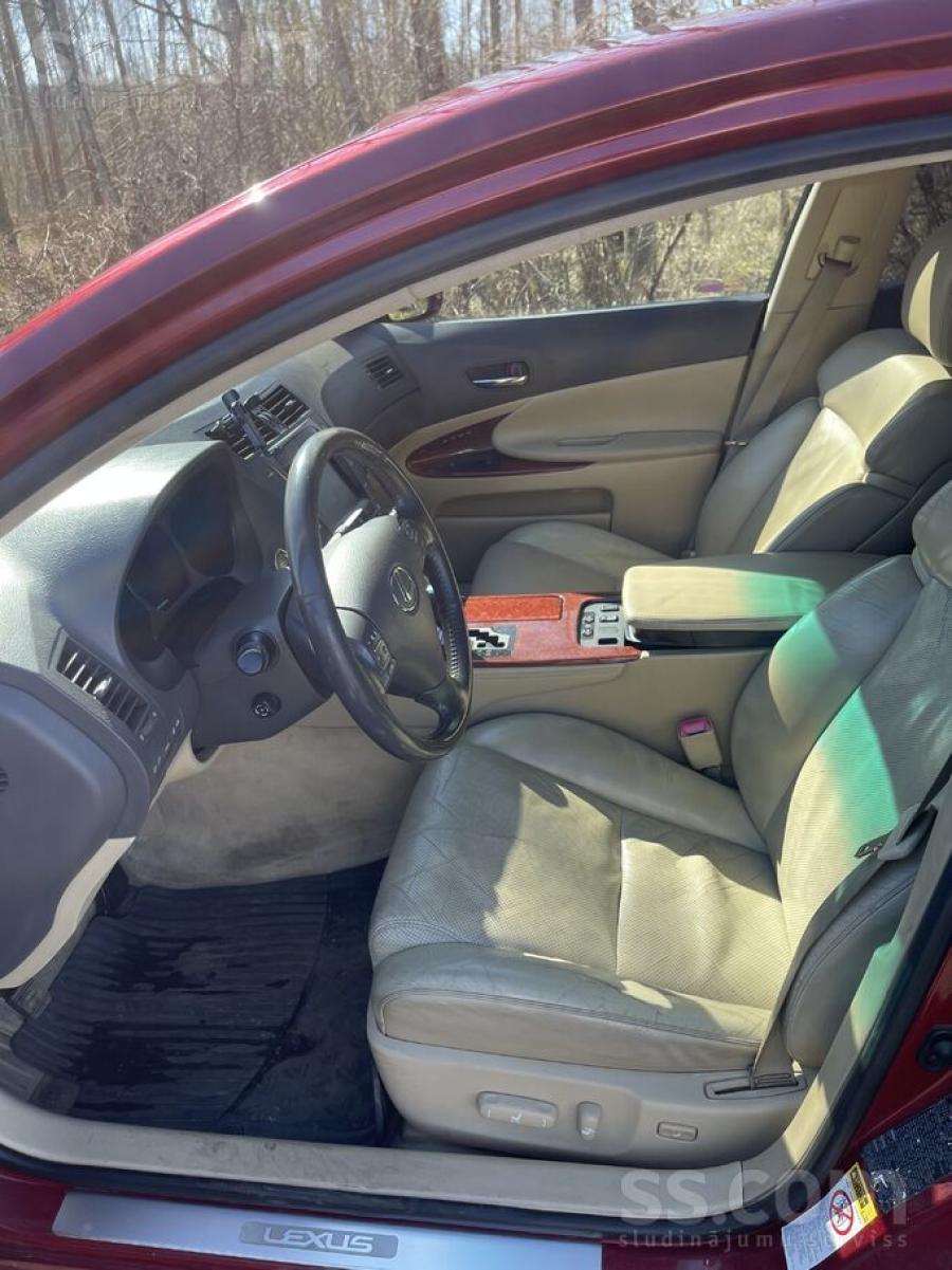 Красный Лексус ГС 2005 в Рига, объемом двигателя 3.00 л и пробегом 236 тыс. км за 3490 €, фото 15 на AUTOMOTO.COM.LV