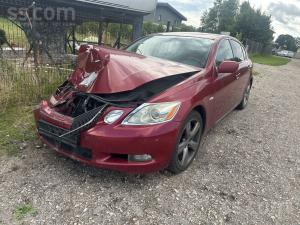 Sarkans Lexus GS 2005 Rīga, ar dzinēja tilpumu 3.00 L un nobraukumu 179 tūkst. km par 700 €, foto 7 vietnē AUTOMOTO.COM.LV