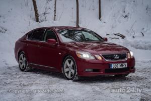 Sarkans Lexus GS 2006 Tallina, ar dzinēja tilpumu 3.00 L un nobraukumu 351 tūkst. km par 3500 €, foto  vietnē AUTOMOTO.COM.LV