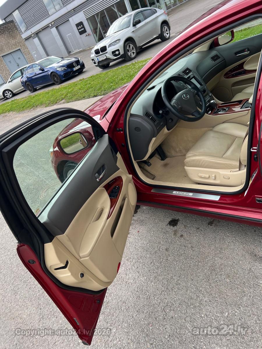 Sarkans Lexus GS 2006 Narva, ar dzinēja tilpumu 3.00 L un nobraukumu 315 tūkst. km par 2999 €, foto 15 vietnē AUTOMOTO.COM.LV