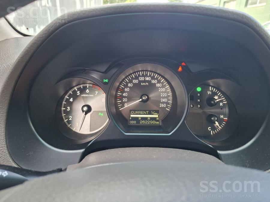 Red Lexus GS 2006 in Riga, with an engine capacity of 3.00 L and mileage of 262 thousand km for 2650 €, photo 11 on AUTOMOTO.COM.LV