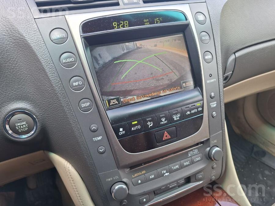 Red Lexus GS 2006 in Riga, with an engine capacity of 3.00 L and mileage of 262 thousand km for 2650 €, photo 14 on AUTOMOTO.COM.LV