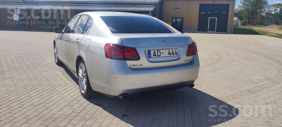 Lexus GS 2006 in Gulbene, with an engine capacity of 3.00 L and mileage of 217 thousand km for 3400 €, photo 7 on AUTOMOTO.COM.LV
