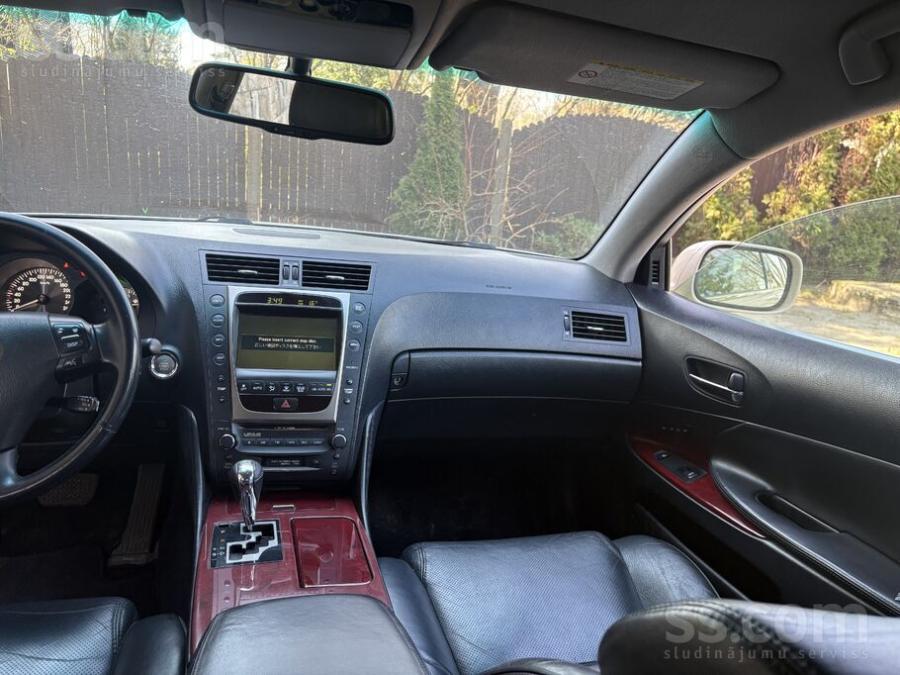 Lexus GS 2006 Rīga, ar dzinēja tilpumu 3.00 L un nobraukumu 0 tūkst. km par 2490 €, foto 8 vietnē AUTOMOTO.COM.LV