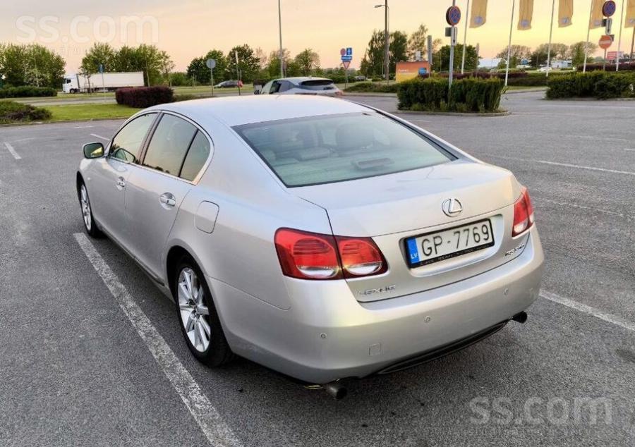 Lexus GS 2007 Rīga, ar dzinēja tilpumu 3.00 L un nobraukumu 228 tūkst. km par 4800 €, foto 3 vietnē AUTOMOTO.COM.LV