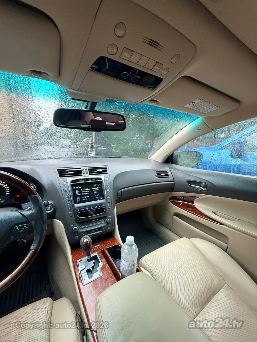 Lexus GS 2008 Tallina, ar dzinēja tilpumu 3.00 L un nobraukumu 289 tūkst. km par 6900 €, foto 20 vietnē AUTOMOTO.COM.LV