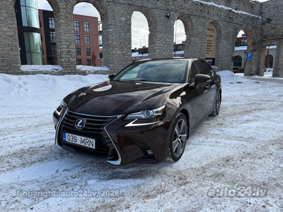 Lexus GS 2016 Tallina, ar dzinēja tilpumu 2.50 L un nobraukumu 226 tūkst. km par 20500 €, foto 1 vietnē AUTOMOTO.COM.LV