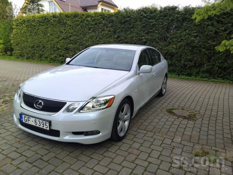 Balts Lexus GS 2006 Rīga, ar dzinēja tilpumu 3.00 L un nobraukumu 66 tūkst. km par 8000 €, foto 1 vietnē AUTOMOTO.COM.LV